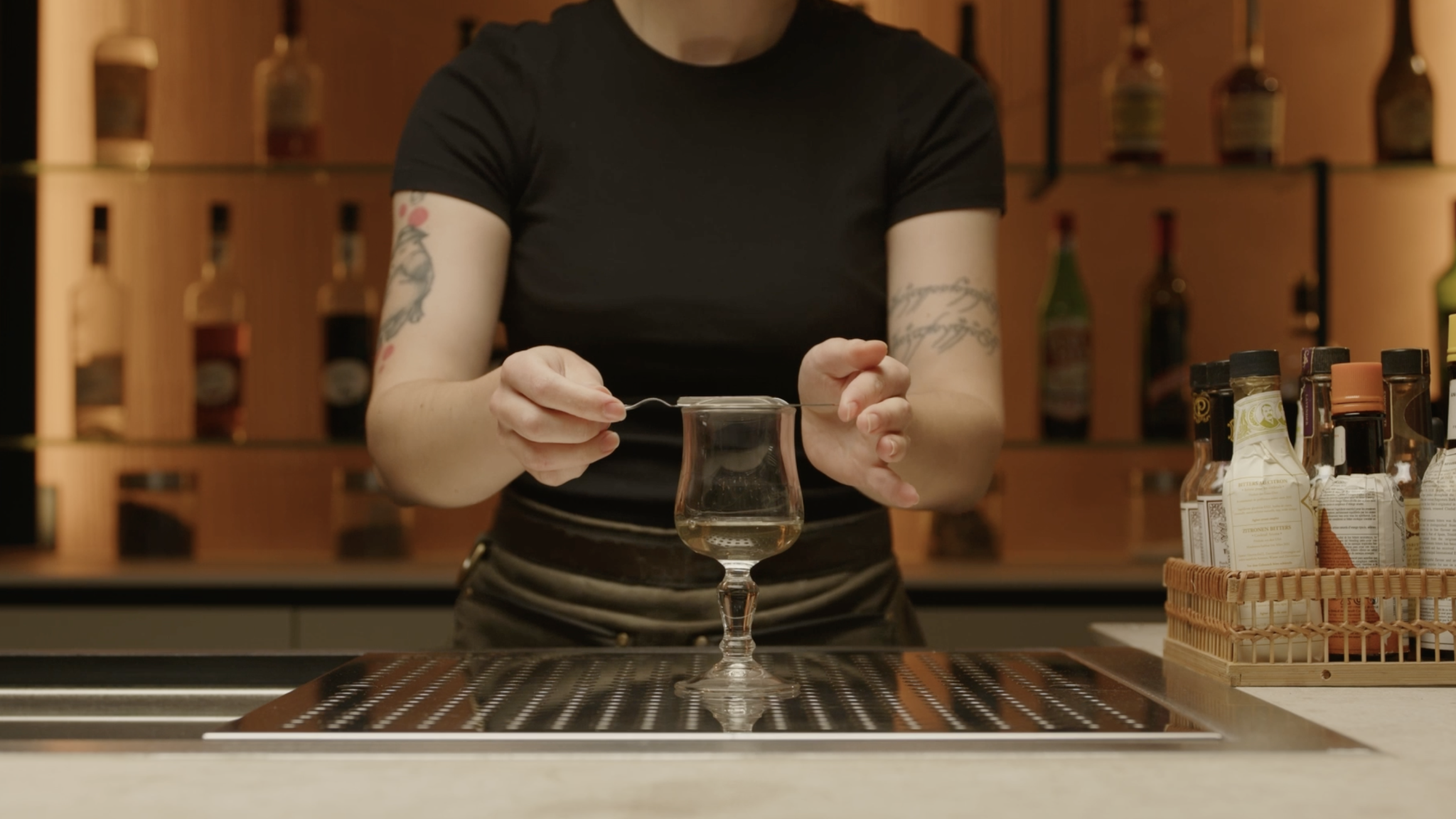 Absinthe Drip Cocktail Recipe by DrinksWorld