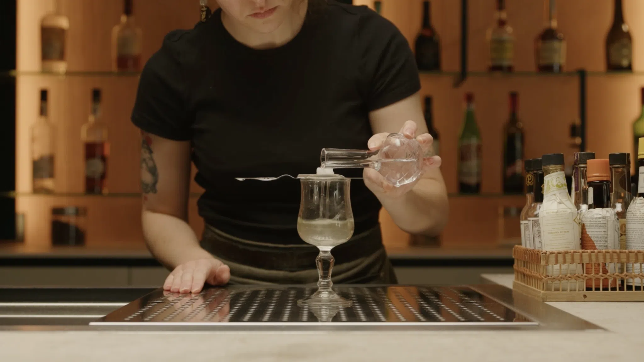 Absinthe Drip Cocktail Recipe by DrinksWorld