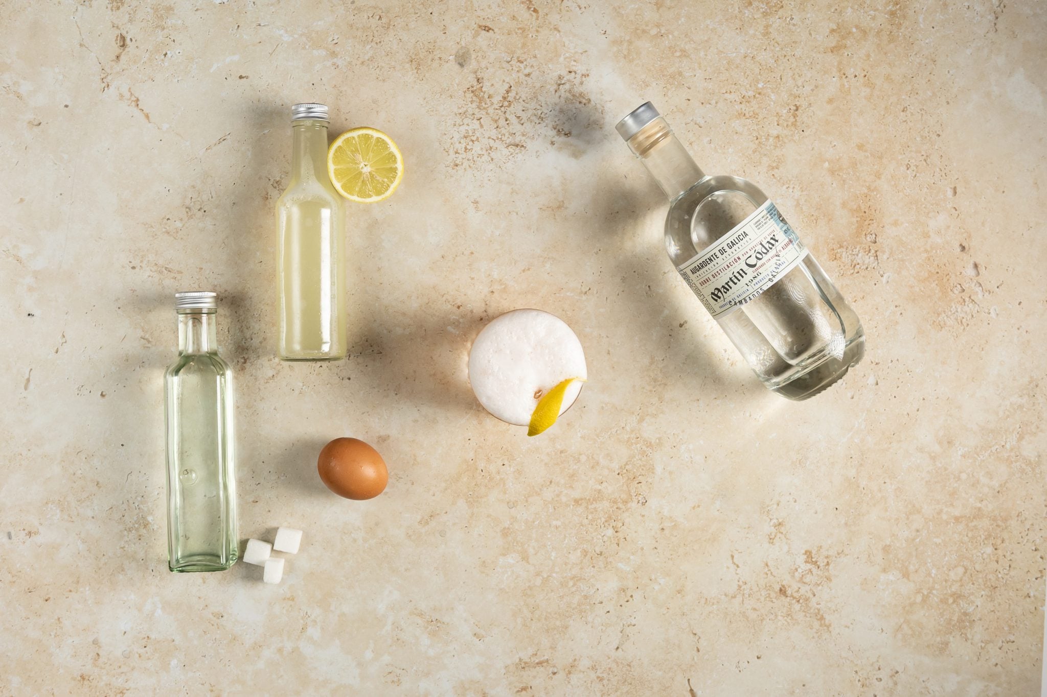 Aguardiente Sour Cocktail Recipe by DrinksWorld