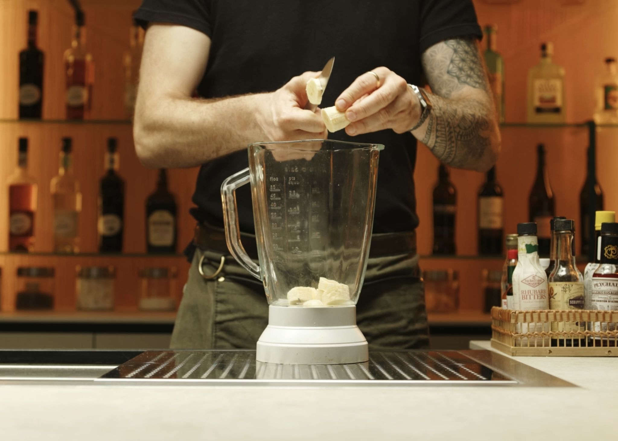 Banana Banshee Cocktail Recipe by DrinksWorld