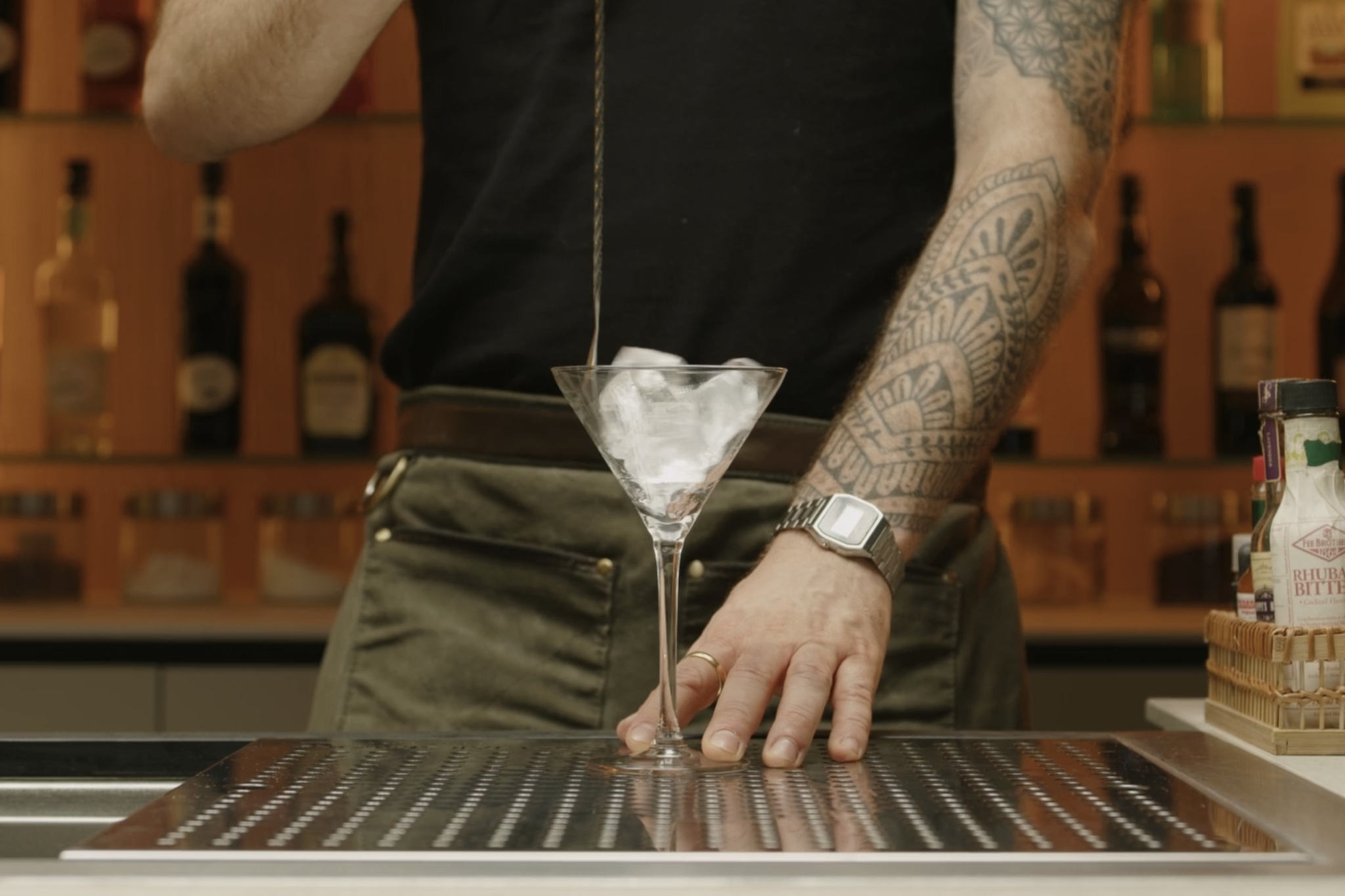 Banana Split Martini Cocktail Recipe by DrinksWorld