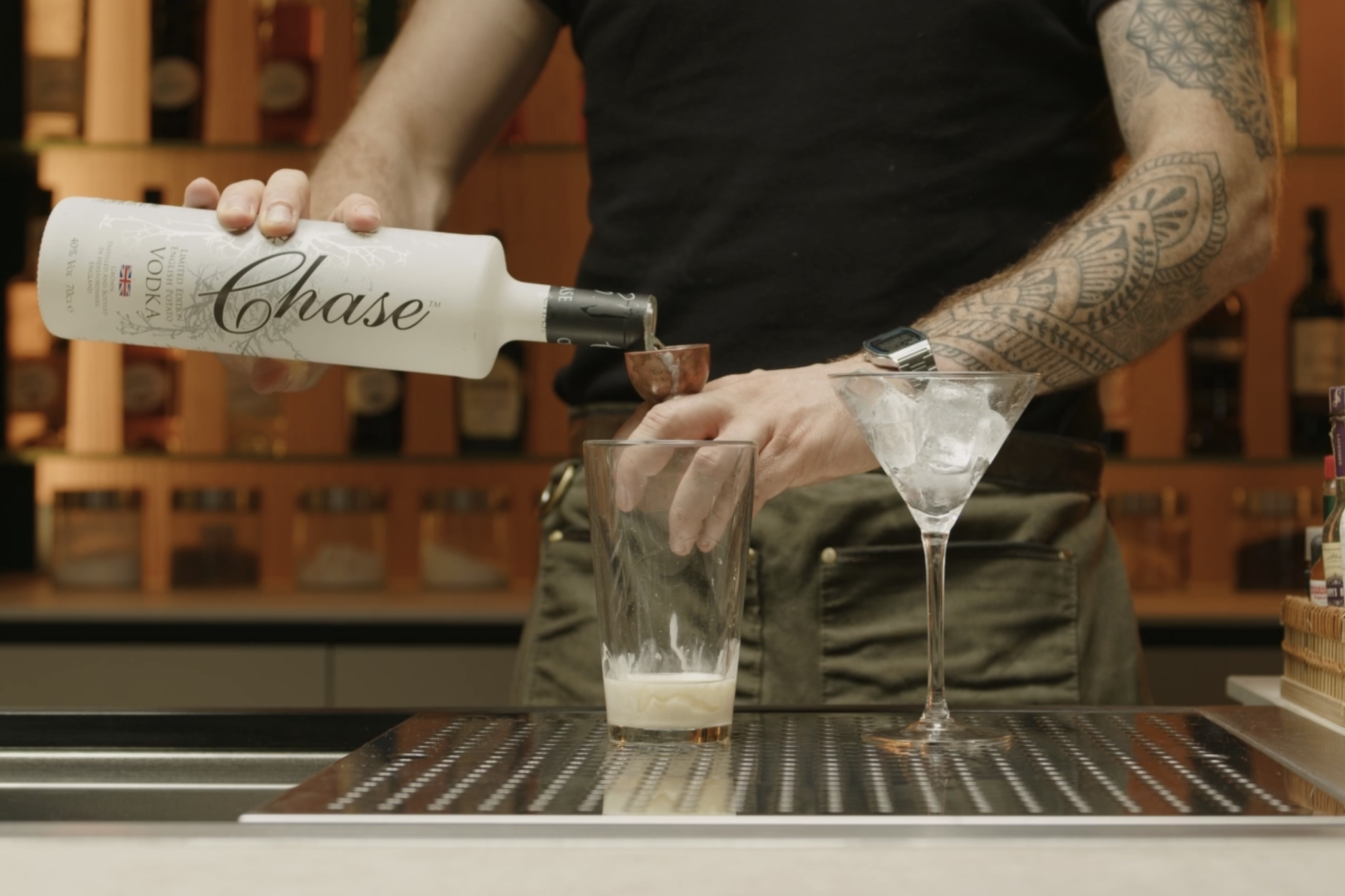 Banana Split Martini Cocktail Recipe by DrinksWorld