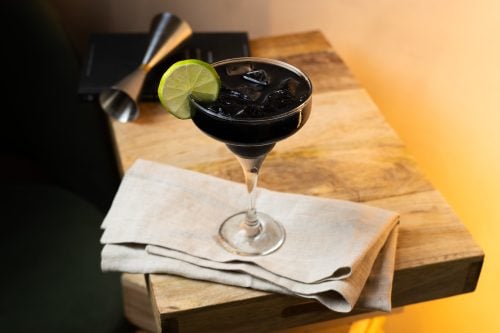 Black Cocktails and Black Non-Alcoholic Drinks