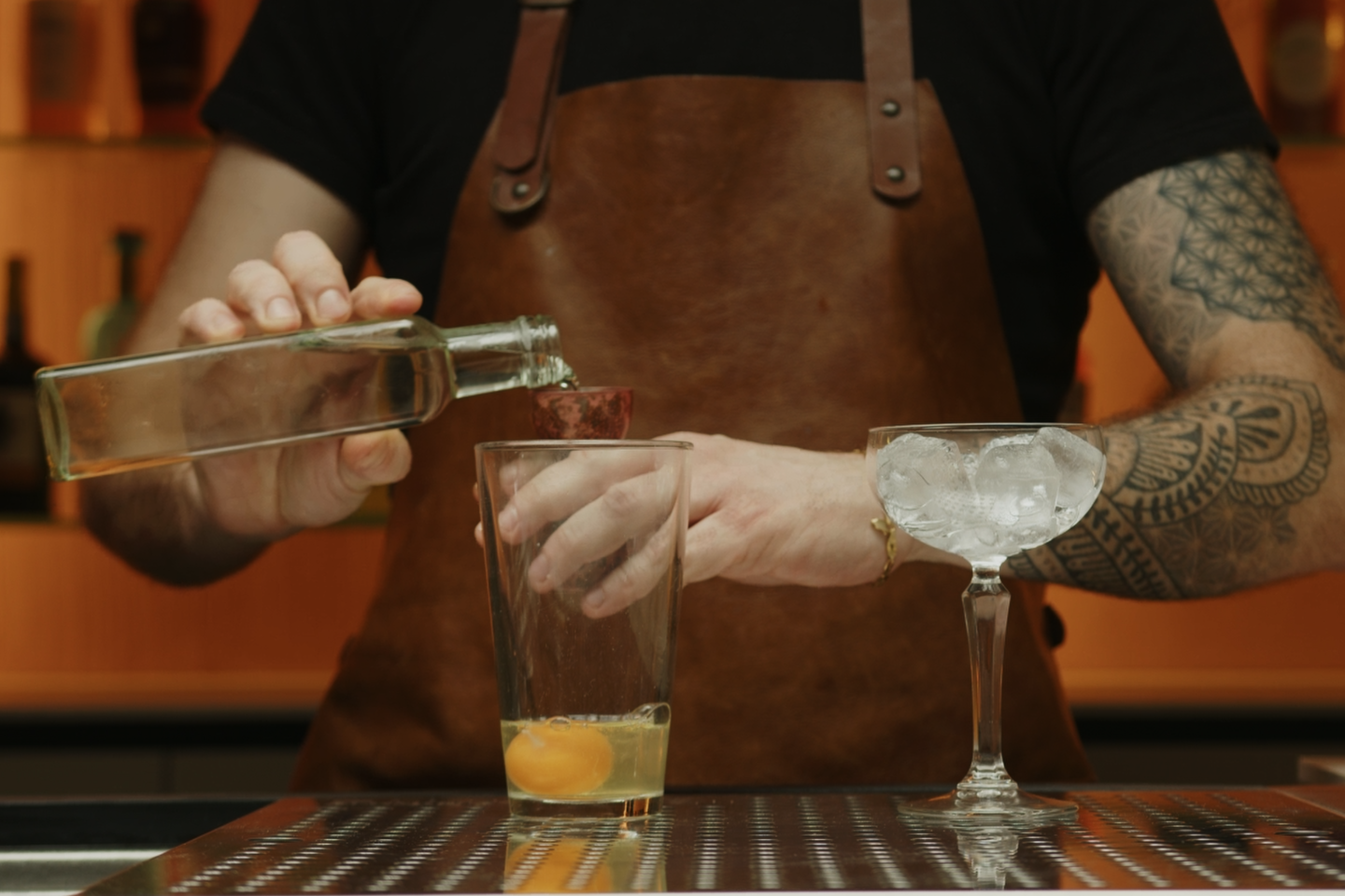 Bourbon Flip Cocktail Recipe by DrinksWorld