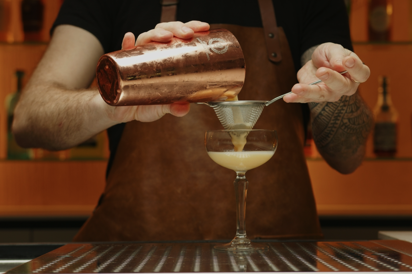 Bourbon Flip Cocktail Recipe by DrinksWorld