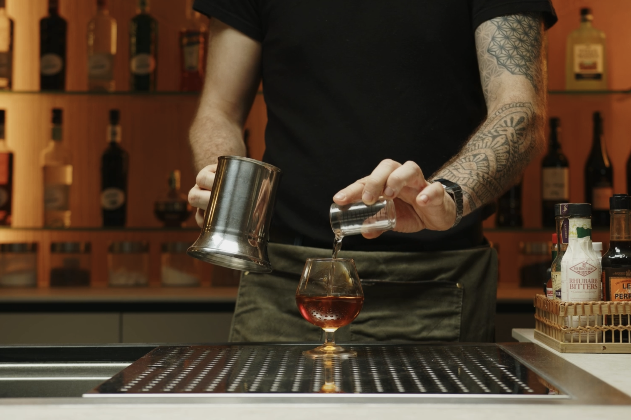 Brandy Blazer Cocktail Recipe by DrinksWorld