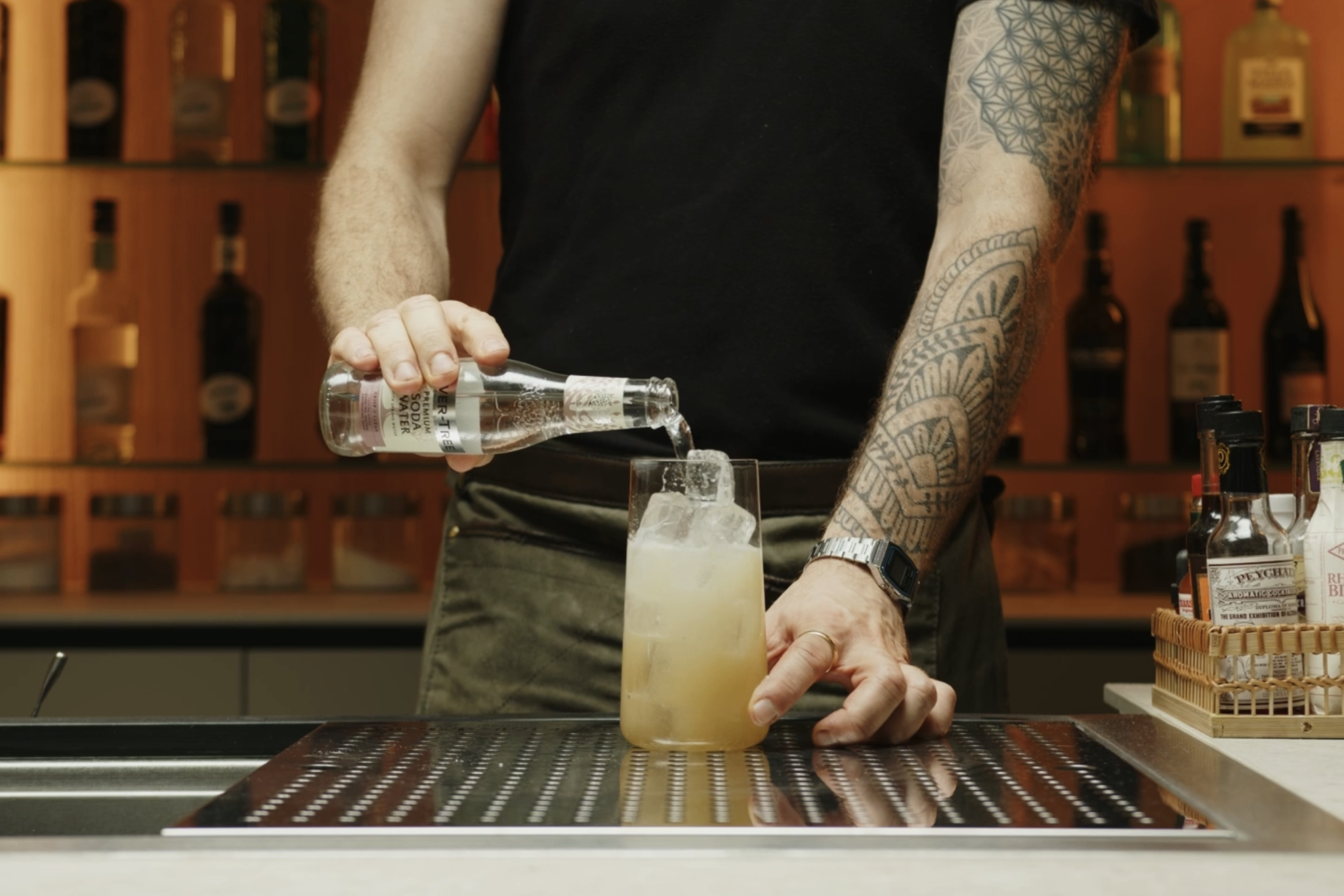 Brandy Collins Cocktail Recipe by DrinksWorld