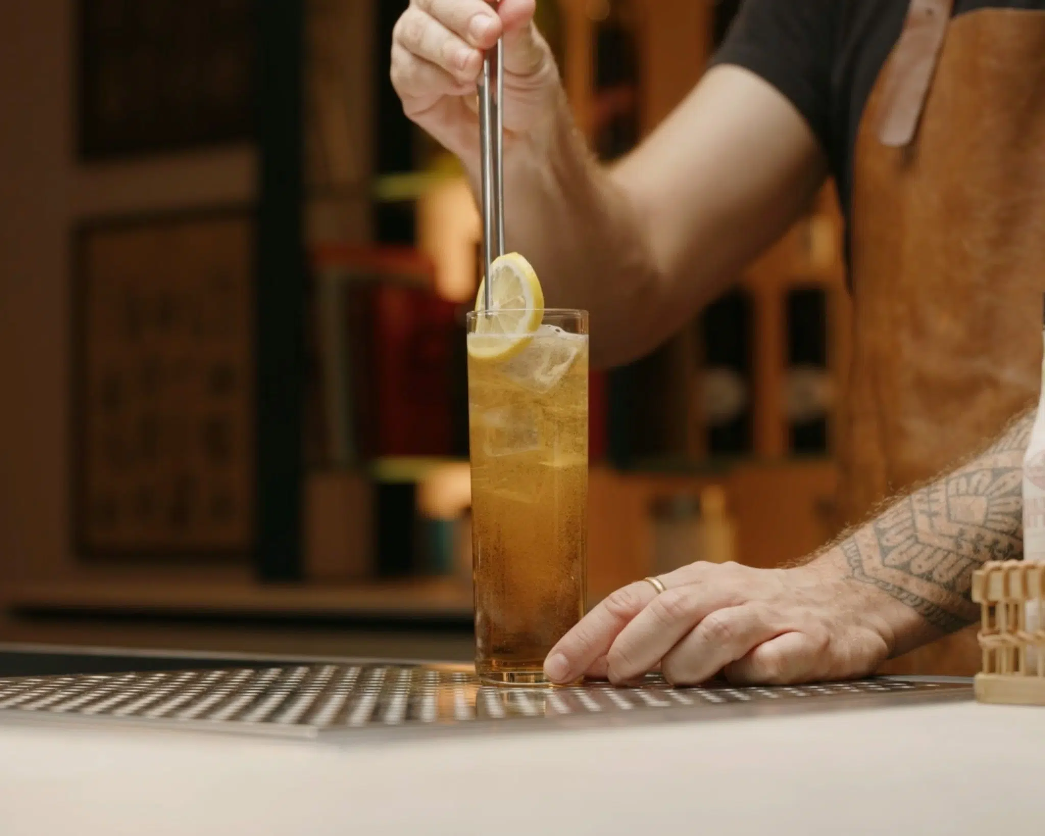 Brandy and Ginger Cocktail Recipe by DrinksWorld