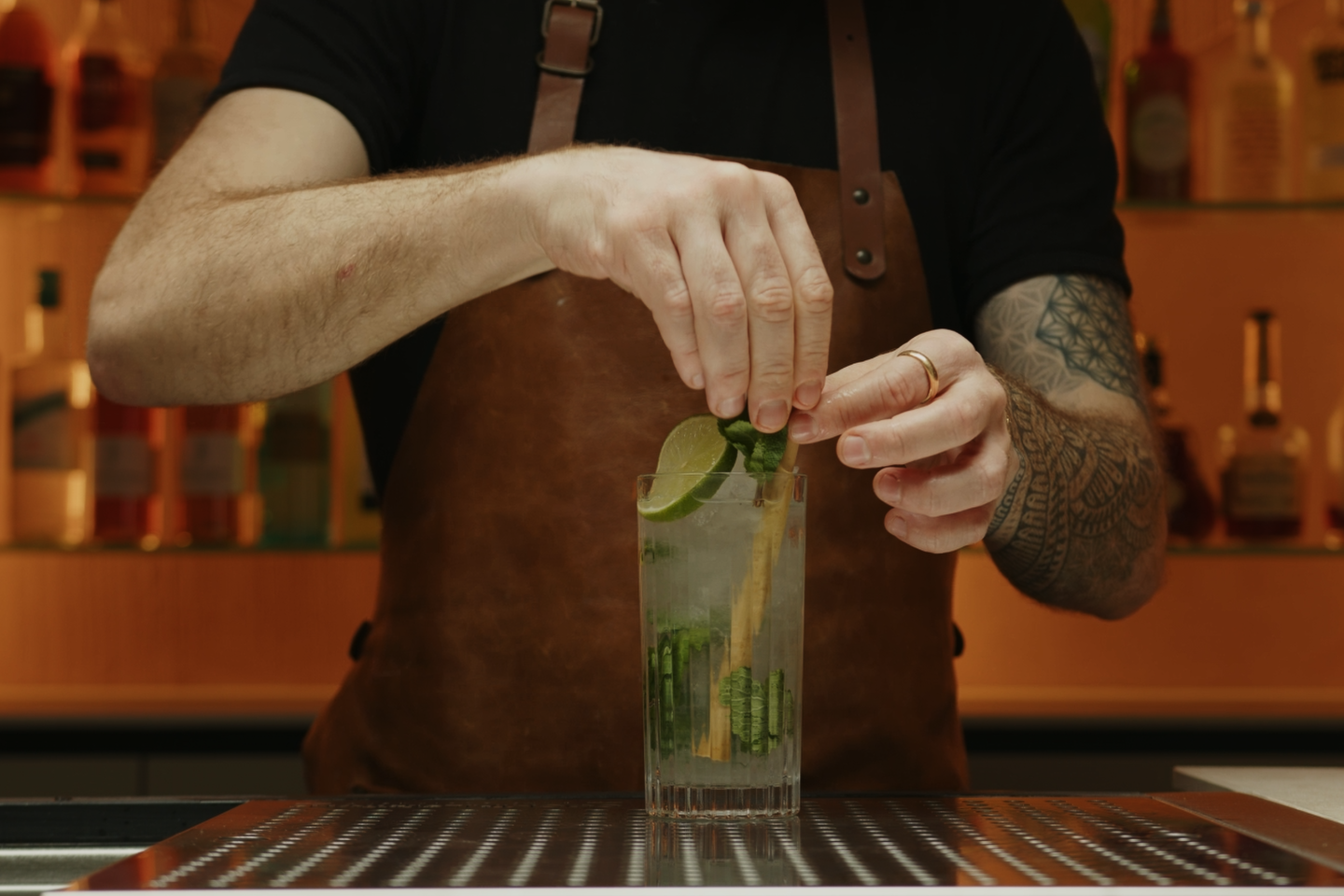 Brazilian Mojito Cocktail Recipe by DrinksWorld