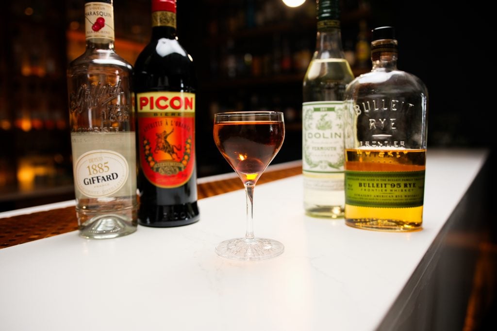 Brooklyn Cocktail Recipe by DrinksWorld