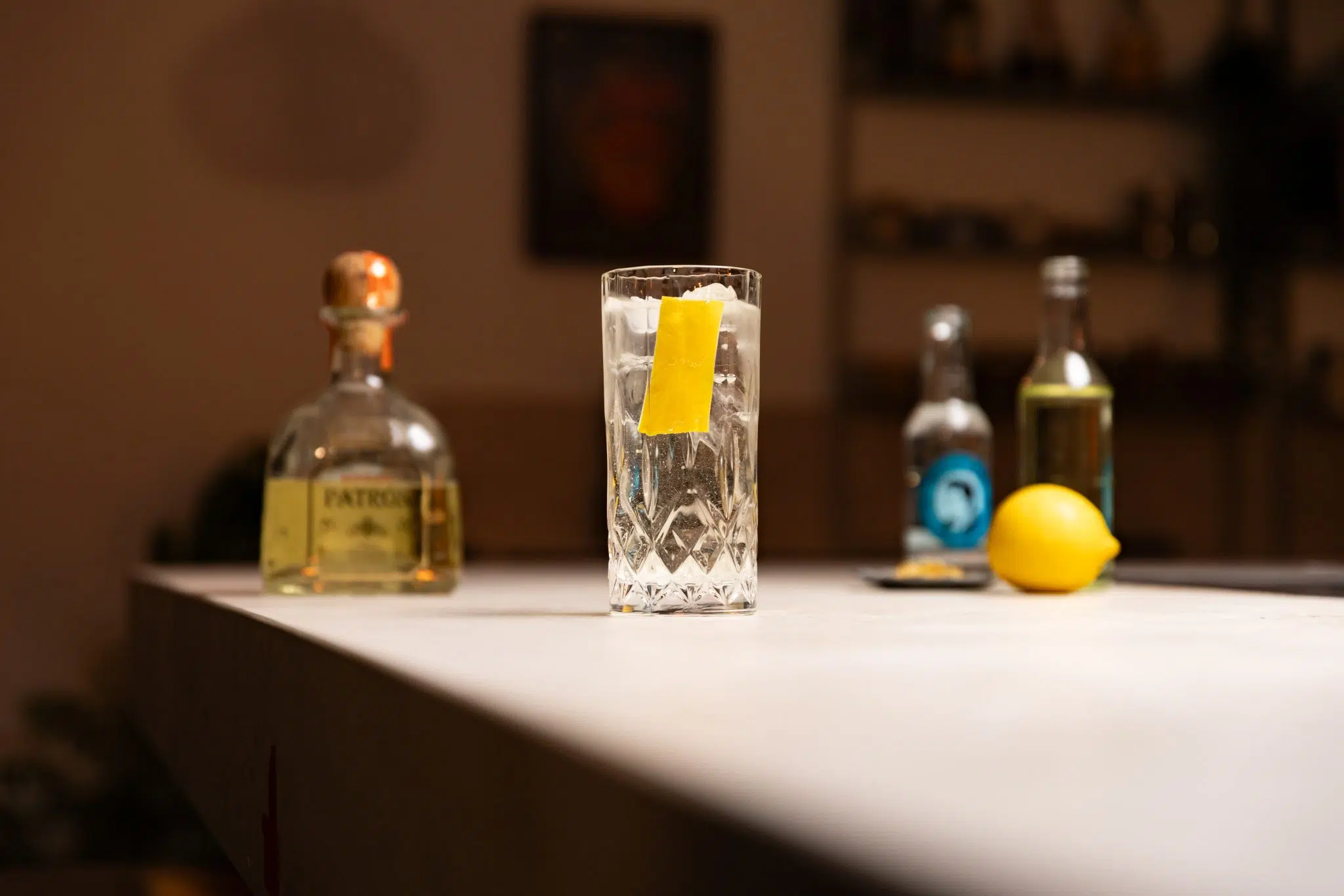 Chamomile Tequila Highball Cocktail Recipe by DrinksWorld