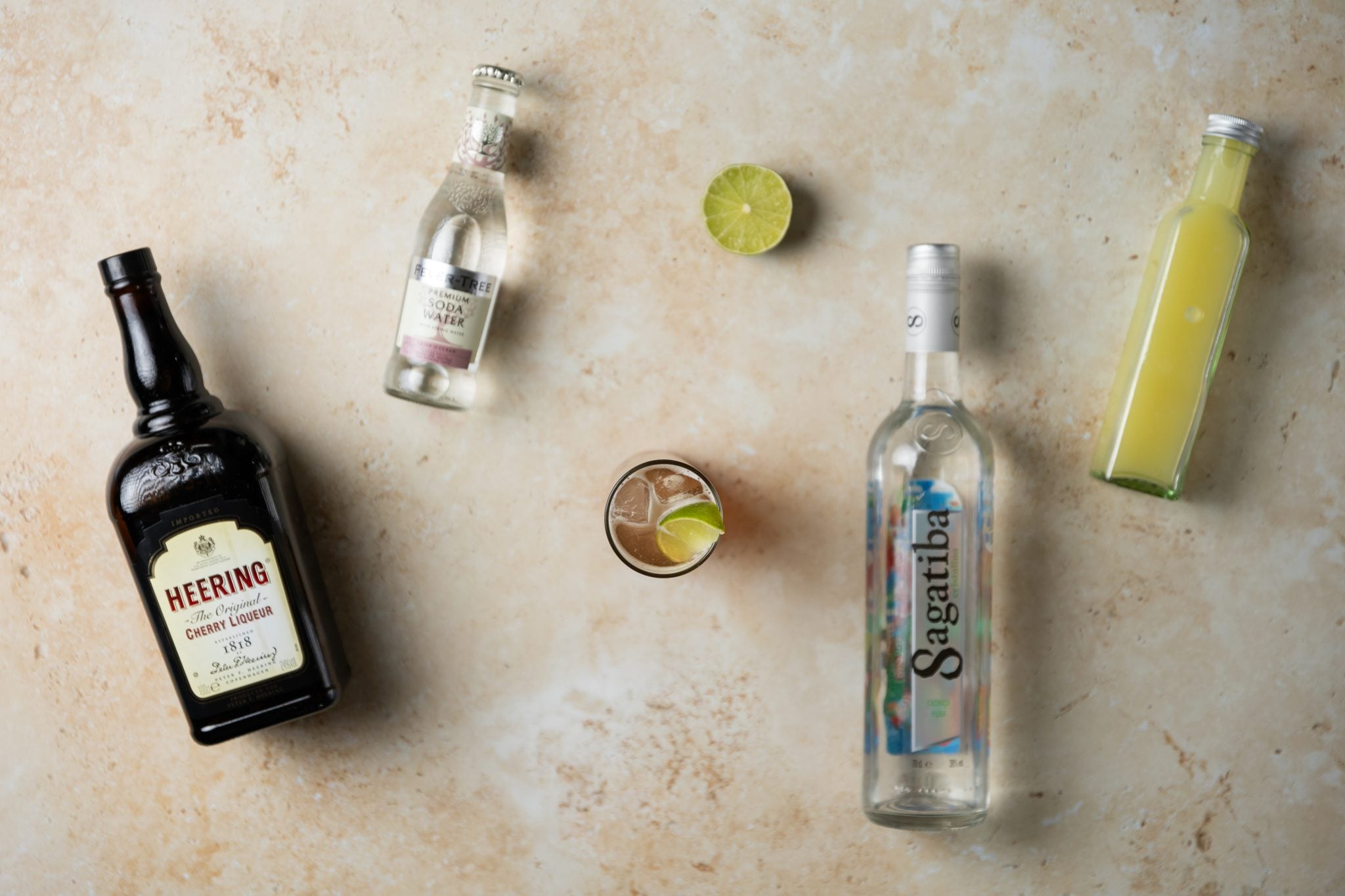 Cherry Bomb Cocktail Recipe by DrinksWorld