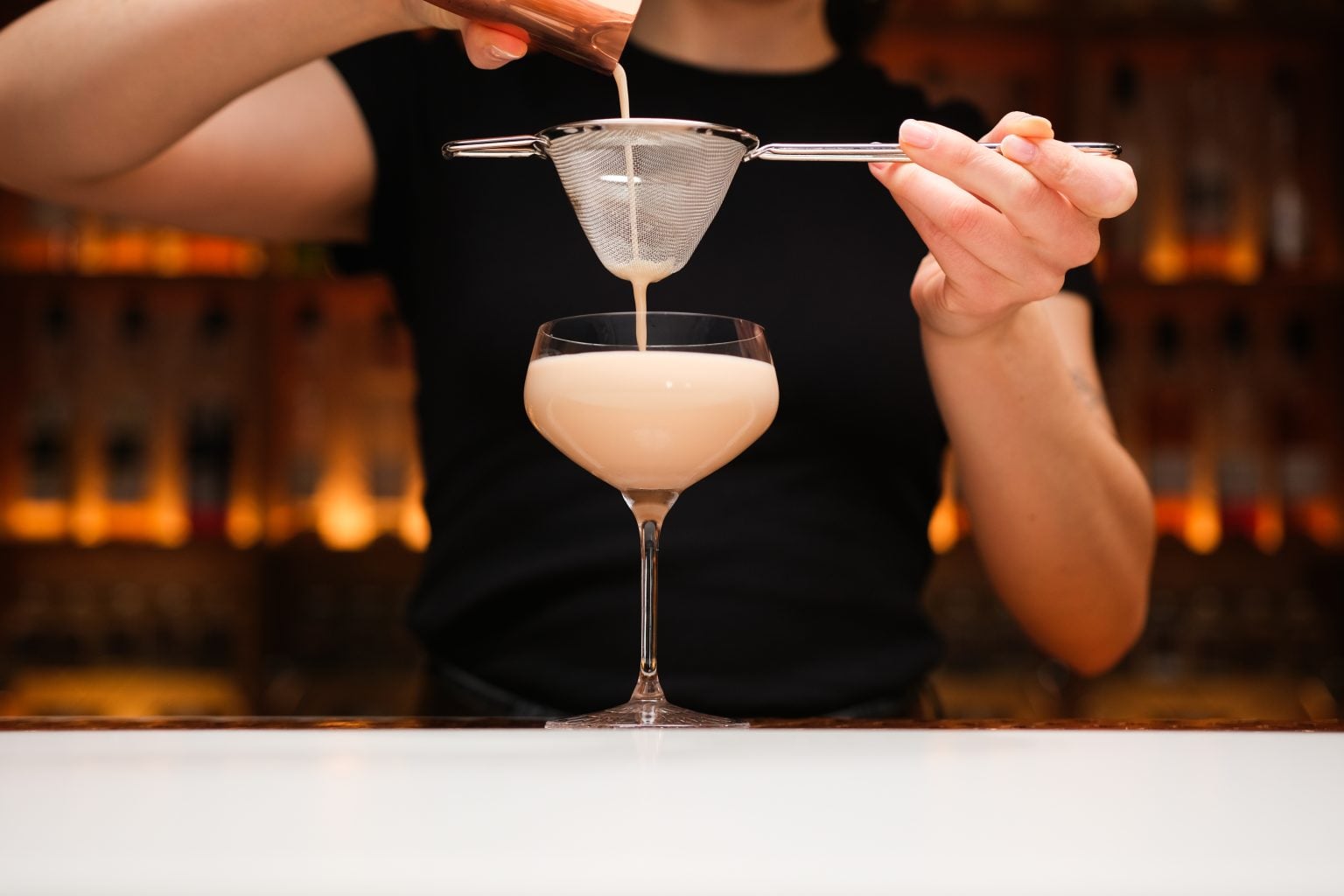 How to Strain and Double Strain a Cocktail