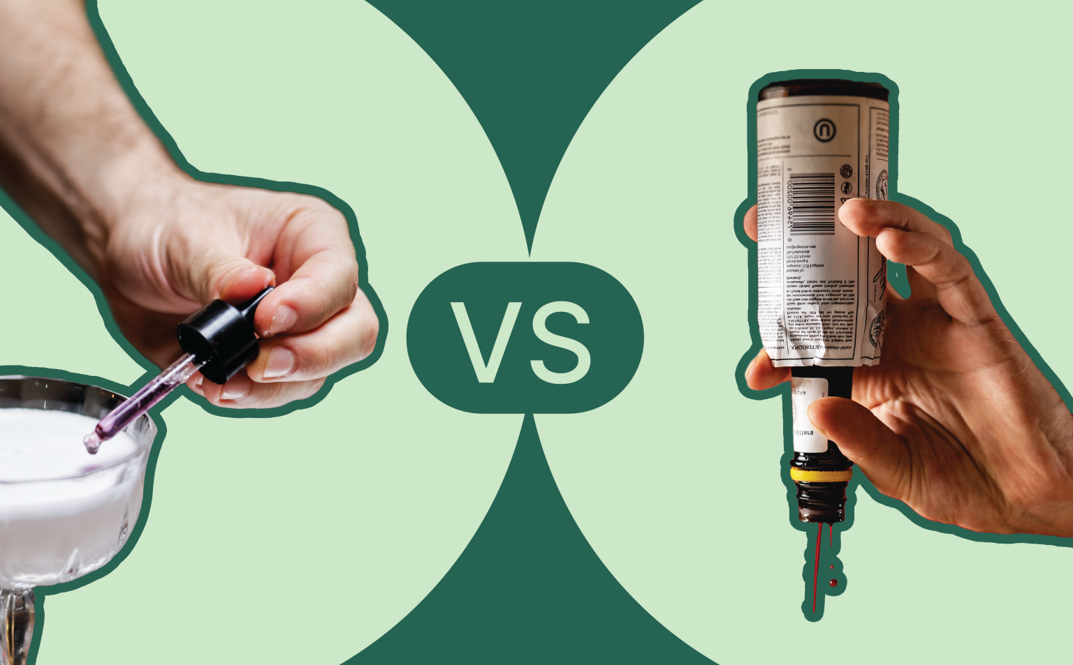 Drops vs. Dashes of Bitters in Cocktails