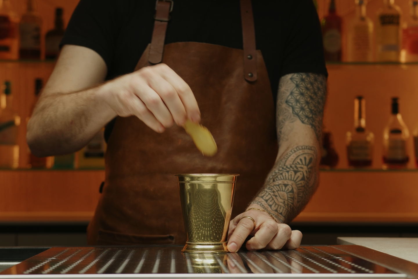 Ginger Julep Cocktail Recipe by DrinksWorld