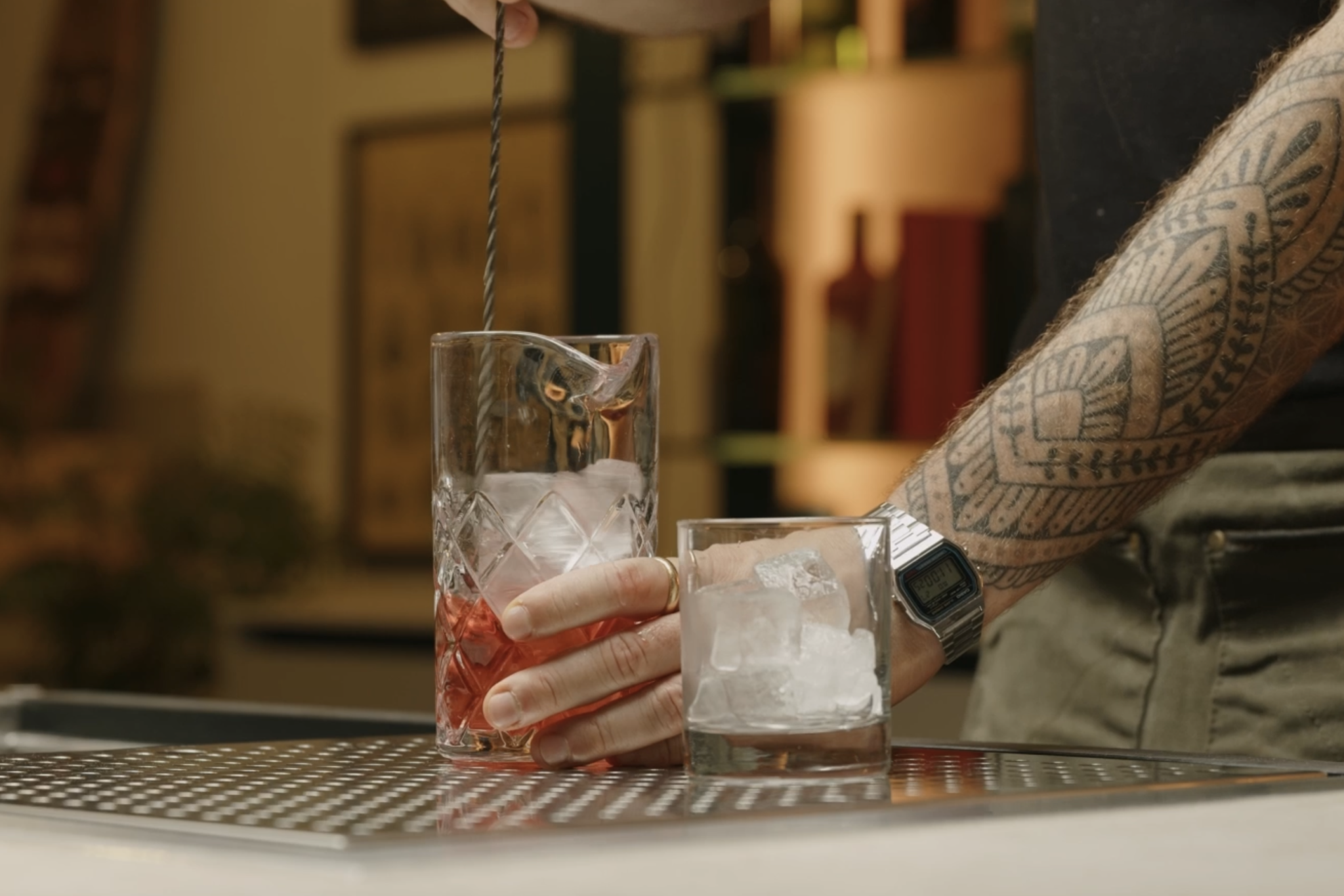 Kingston Negroni Cocktail Recipe by DrinksWorld