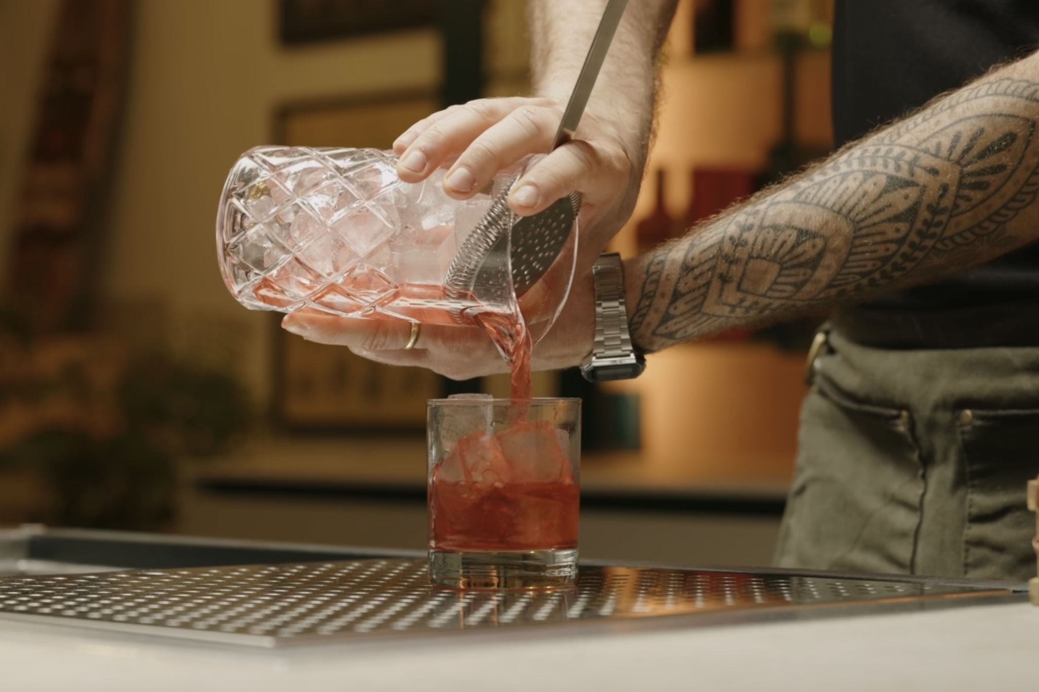 Kingston Negroni Cocktail Recipe by DrinksWorld