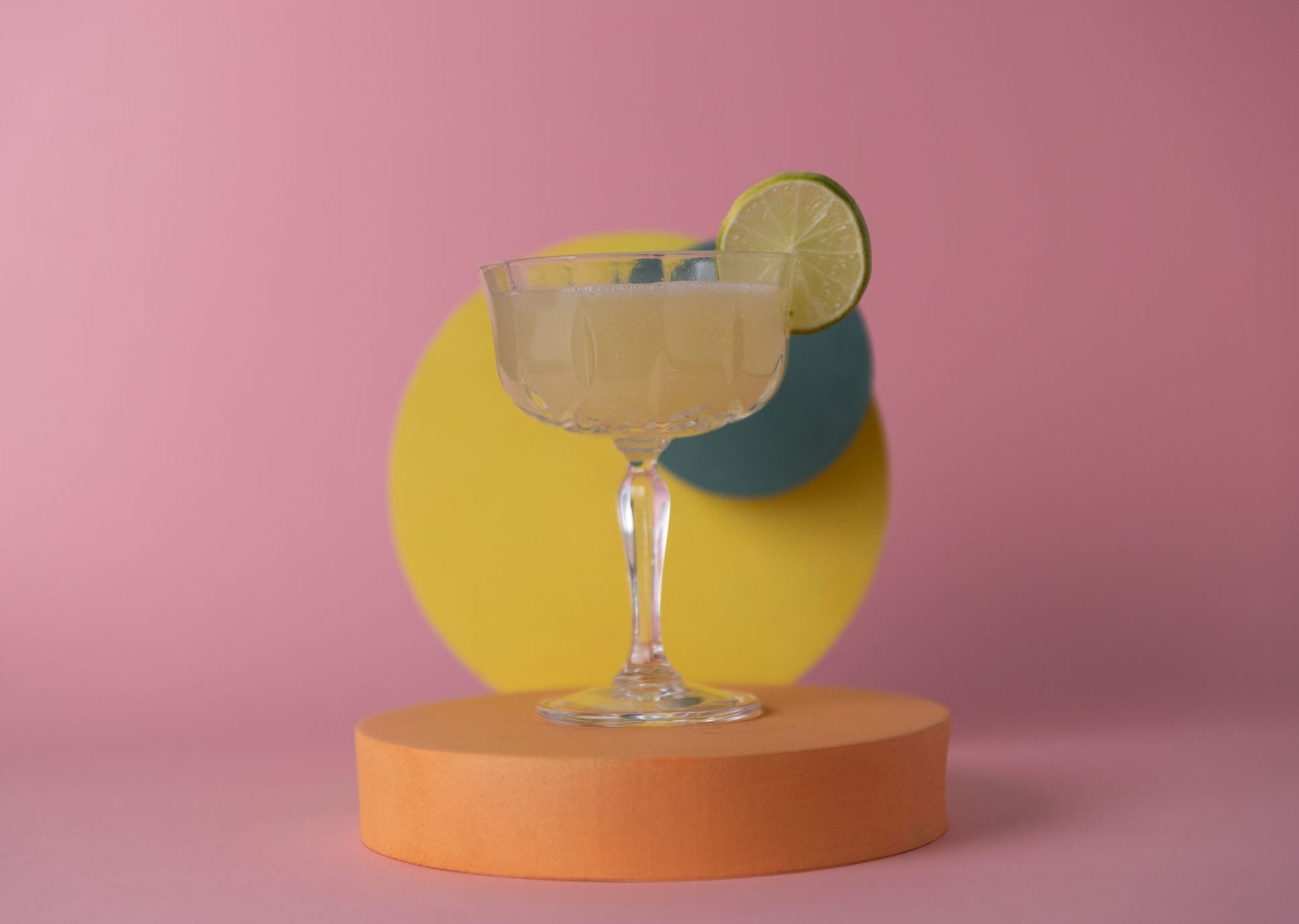 Lime Sherbet Punch Cocktail Recipe by DrinksWorld