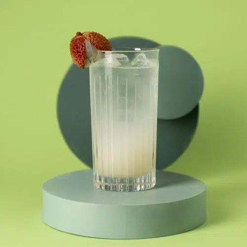 Lychee Soju Cooler Cocktail Recipe by DrinksWorld