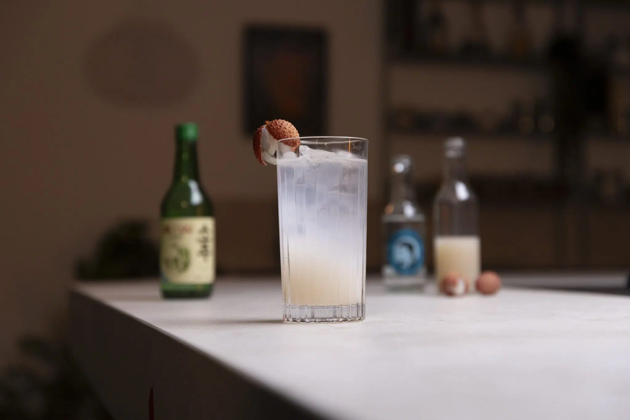 Lychee Soju Cooler Cocktail Recipe by DrinksWorld