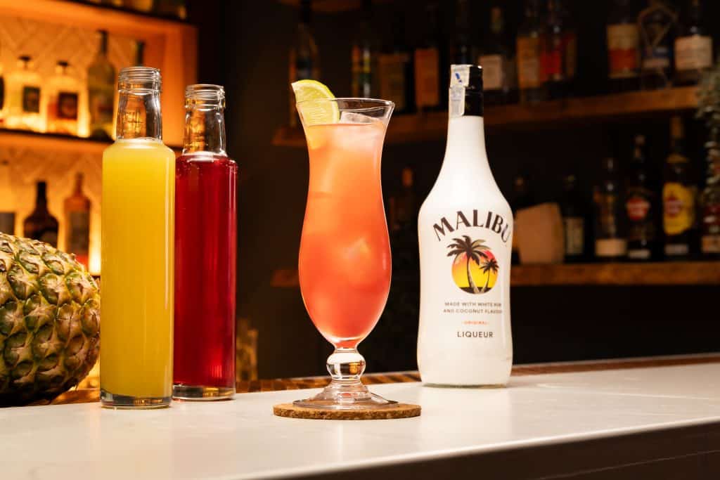 Malibu Bay Breeze Cocktail Recipe by DrinksWorld