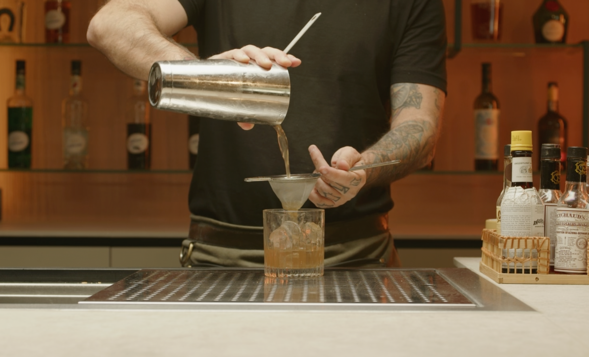 Maple Bourbon Smash Cocktail Recipe by DrinksWorld