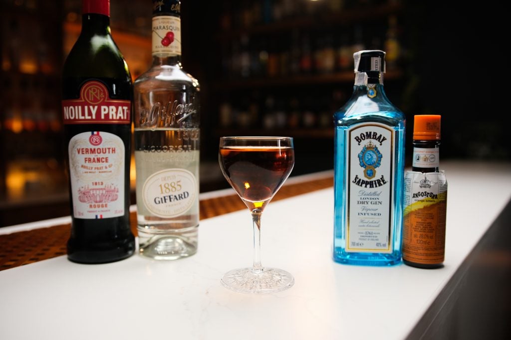 Martinez Cocktail Recipe by DrinksWorld