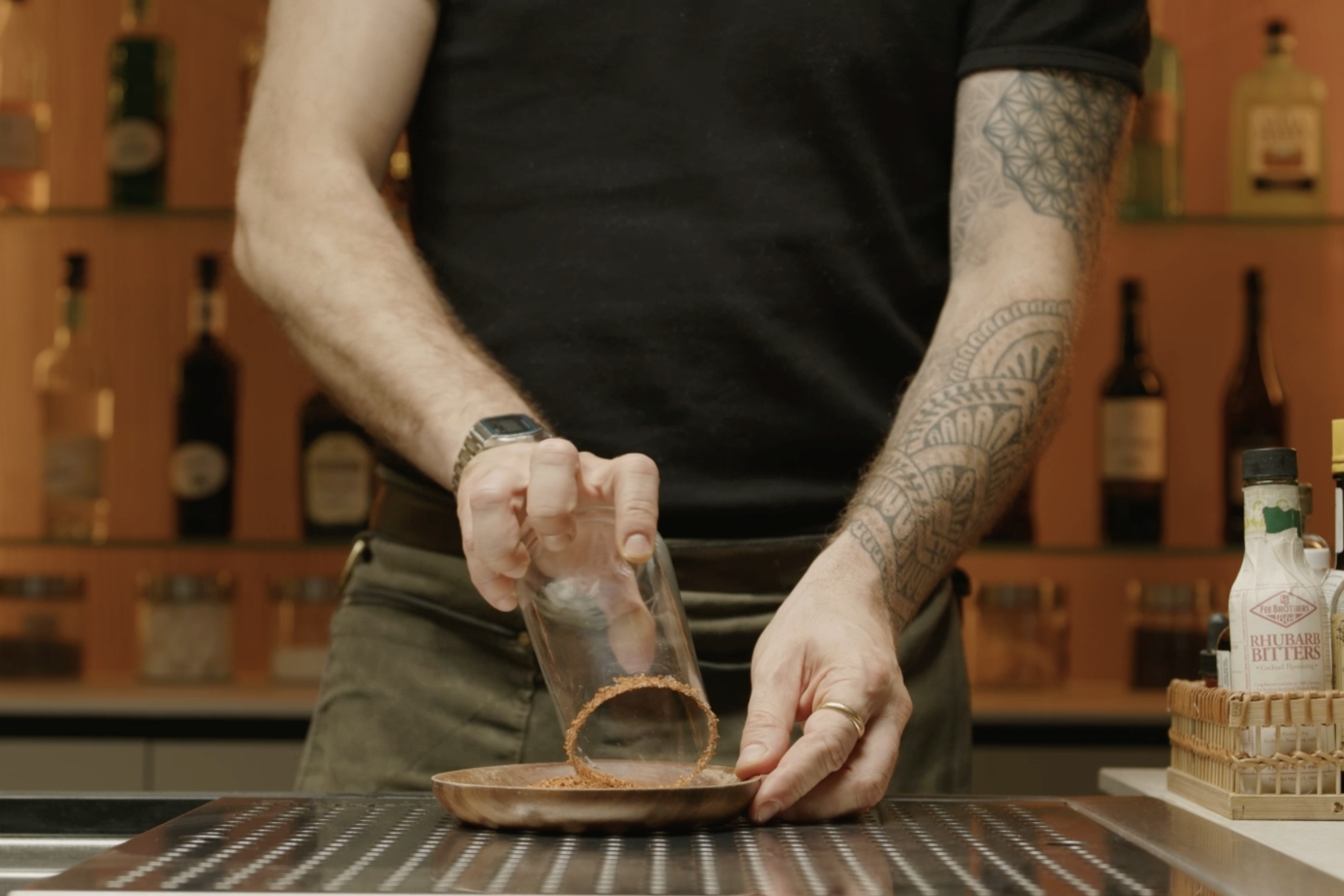 The Best Way To Rim a Glass