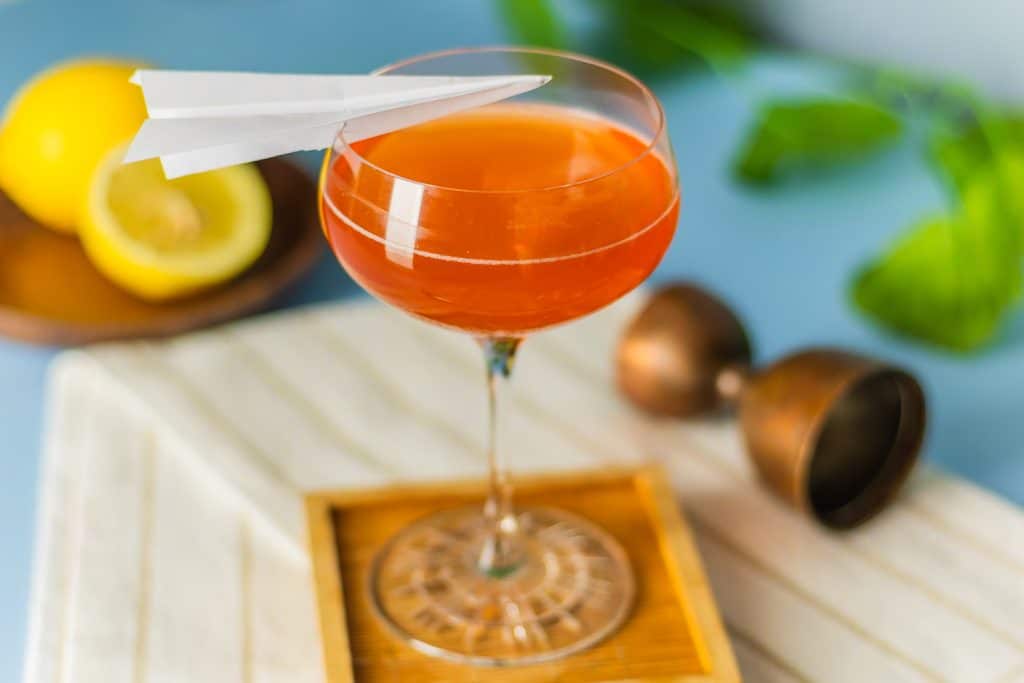 Paper Plane Cocktail Recipe by DrinksWorld