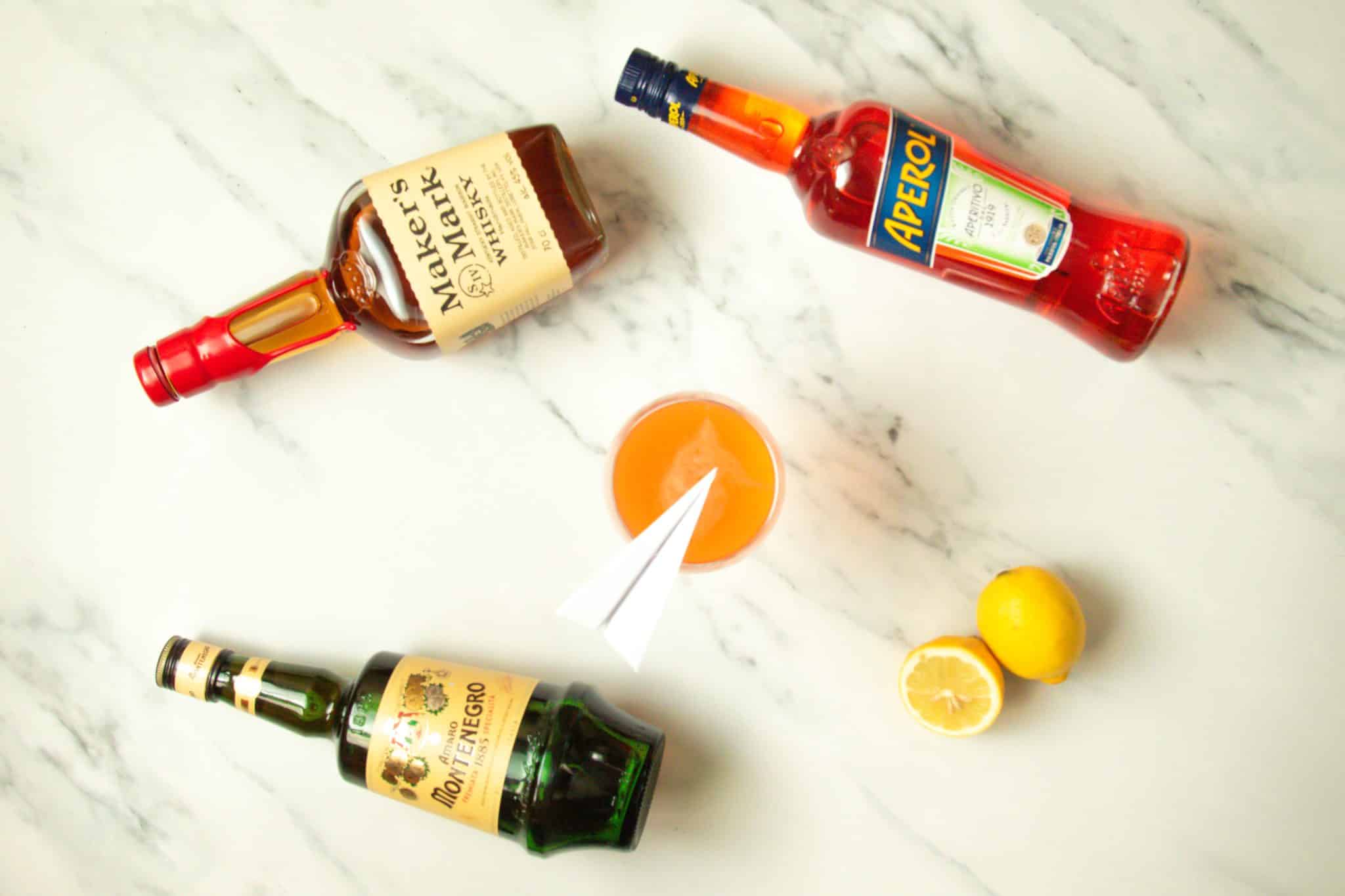 Paper Plane Cocktail Recipe by DrinksWorld