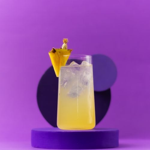 Pineapple Collins Cocktail Recipe by DrinksWorld