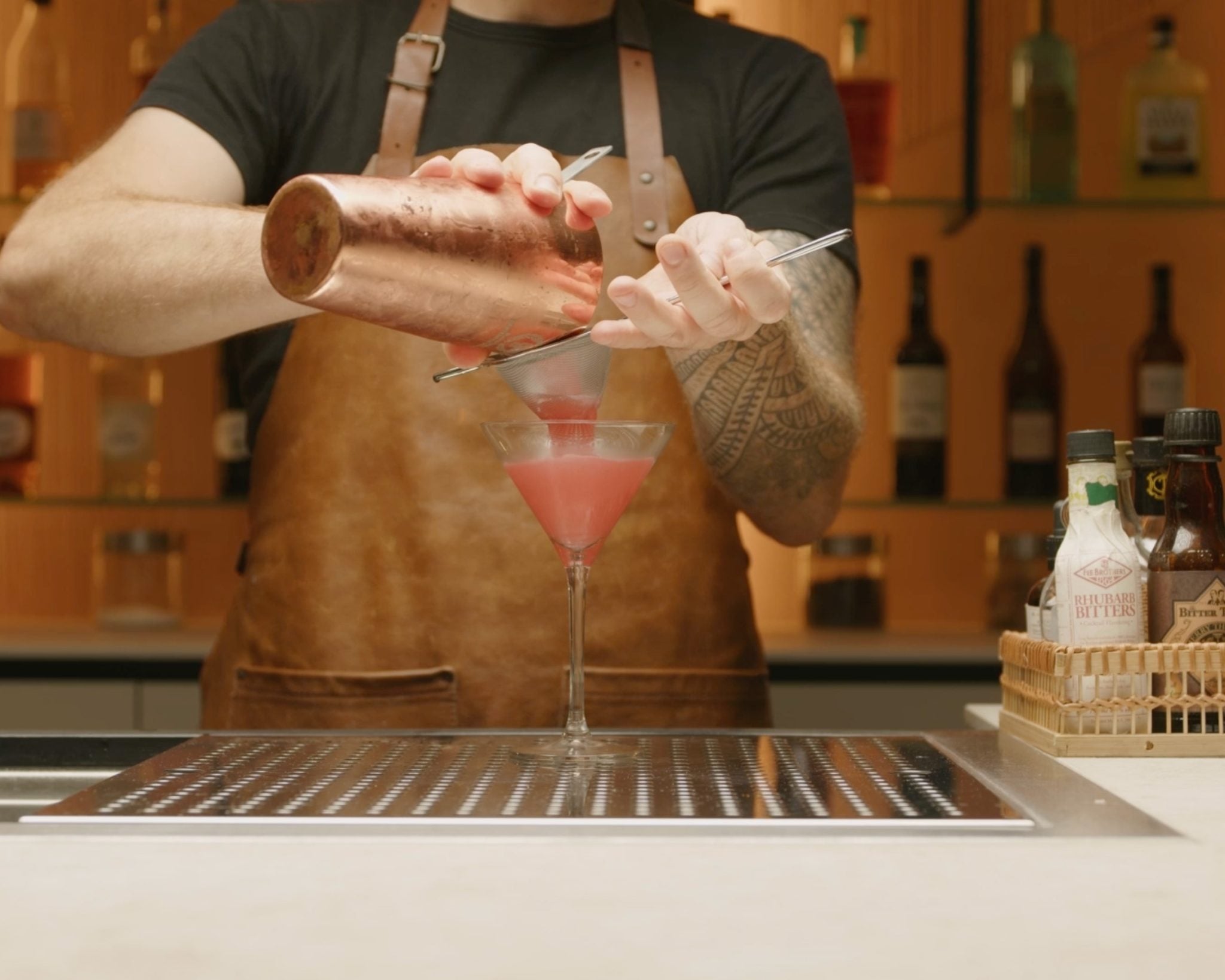 Pomegranate Martini Cocktail Recipe by DrinksWorld