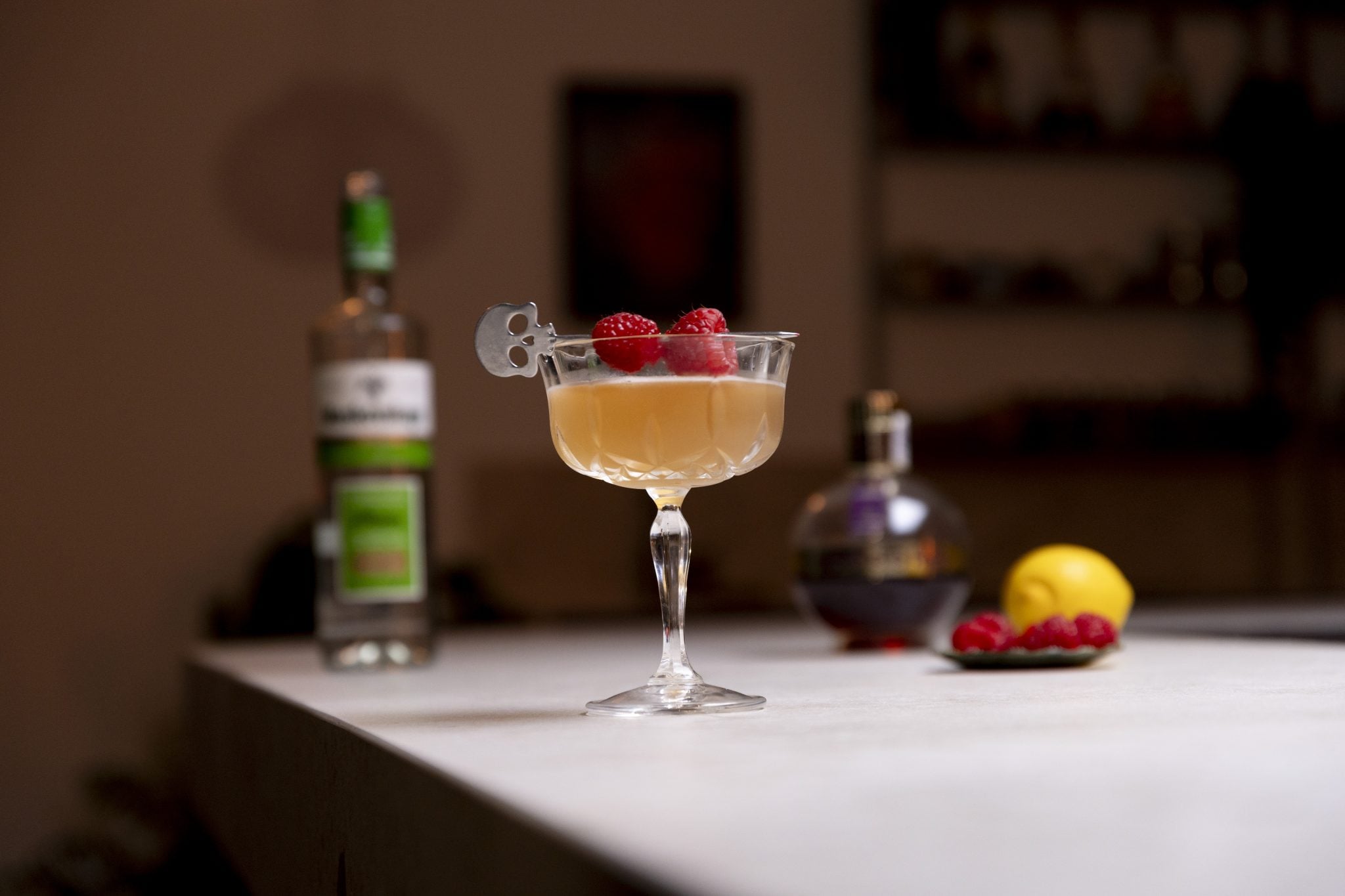 Raspberry Martini Cocktail Recipe by DrinksWorld