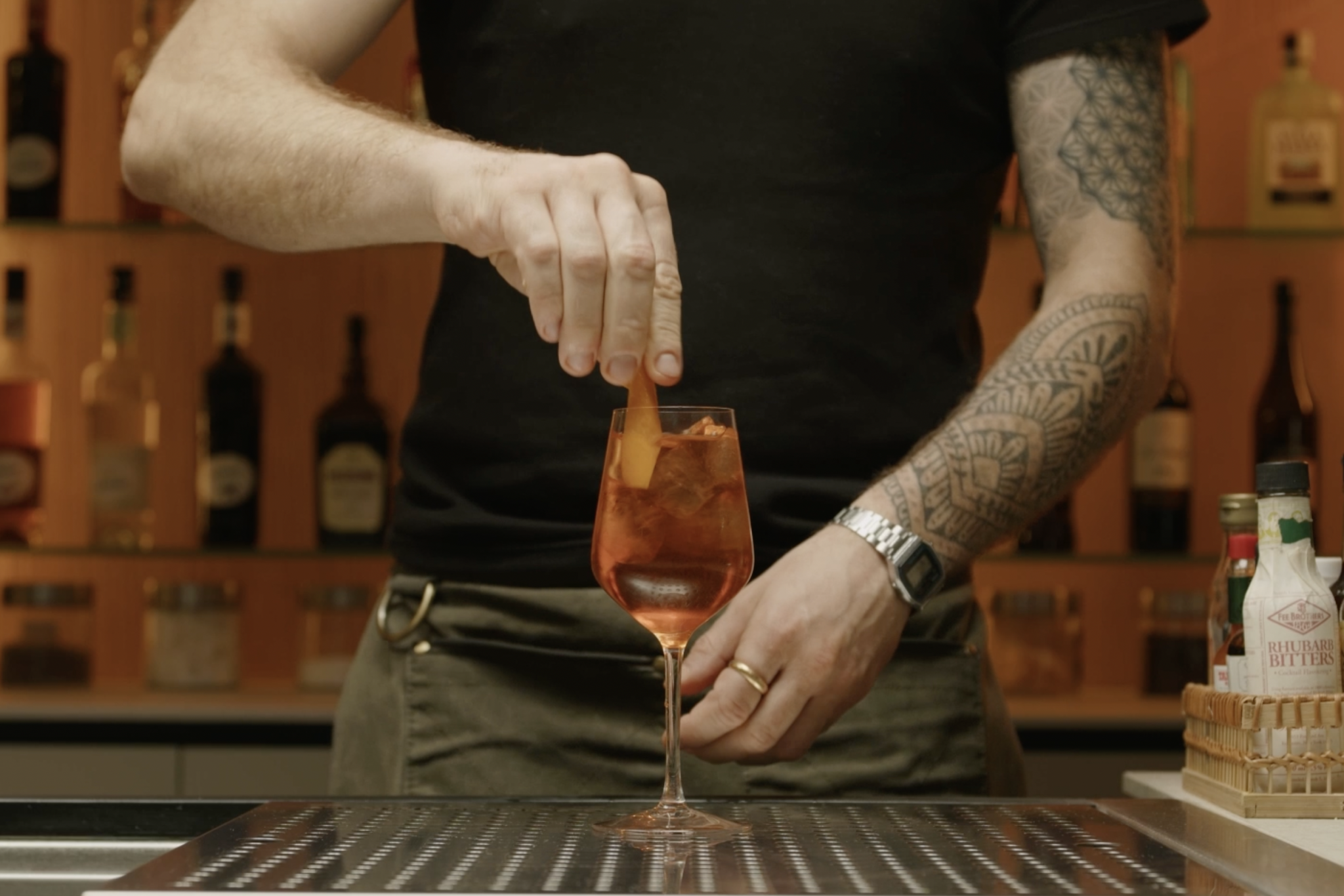 Rosé Aperol Spritz Cocktail Recipe by DrinksWorld