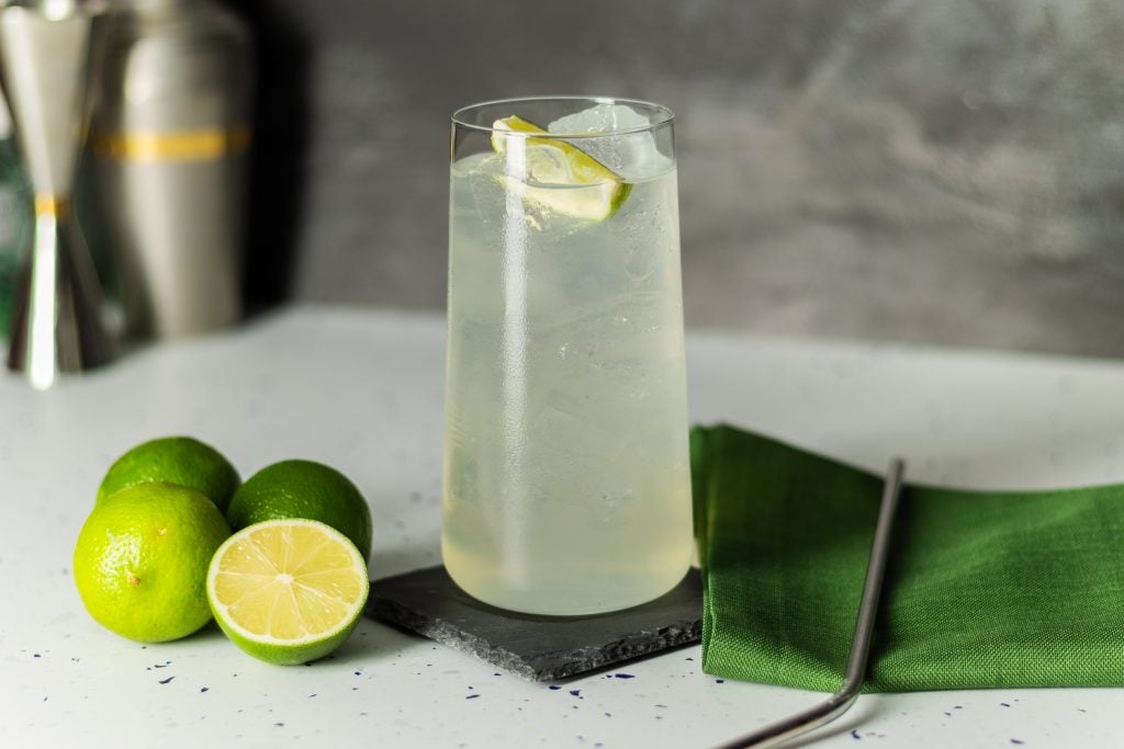 Rum Rickey Cocktail Recipe by DrinksWorld