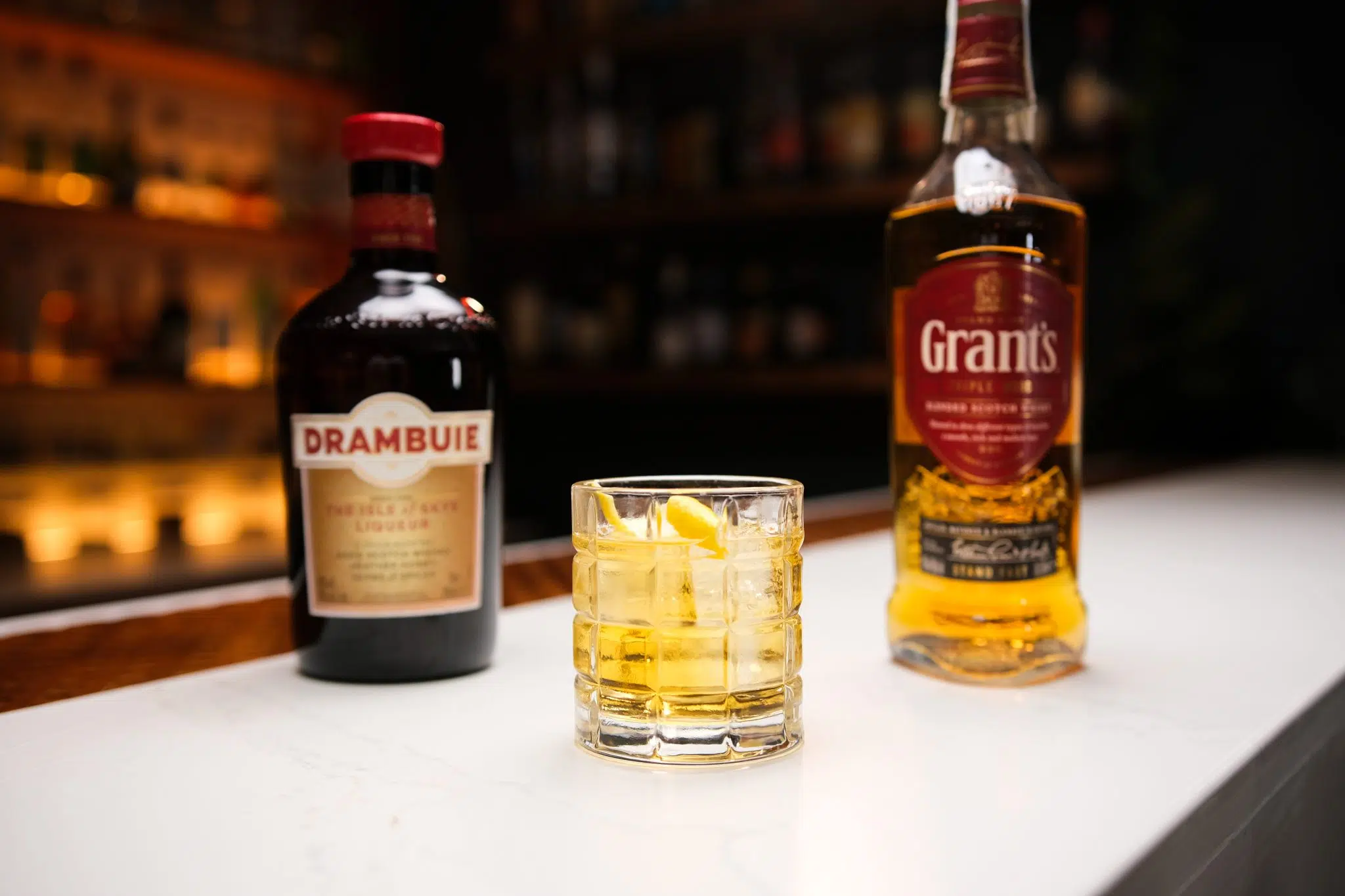 Rusty Nail Cocktail Recipe by DrinksWorld