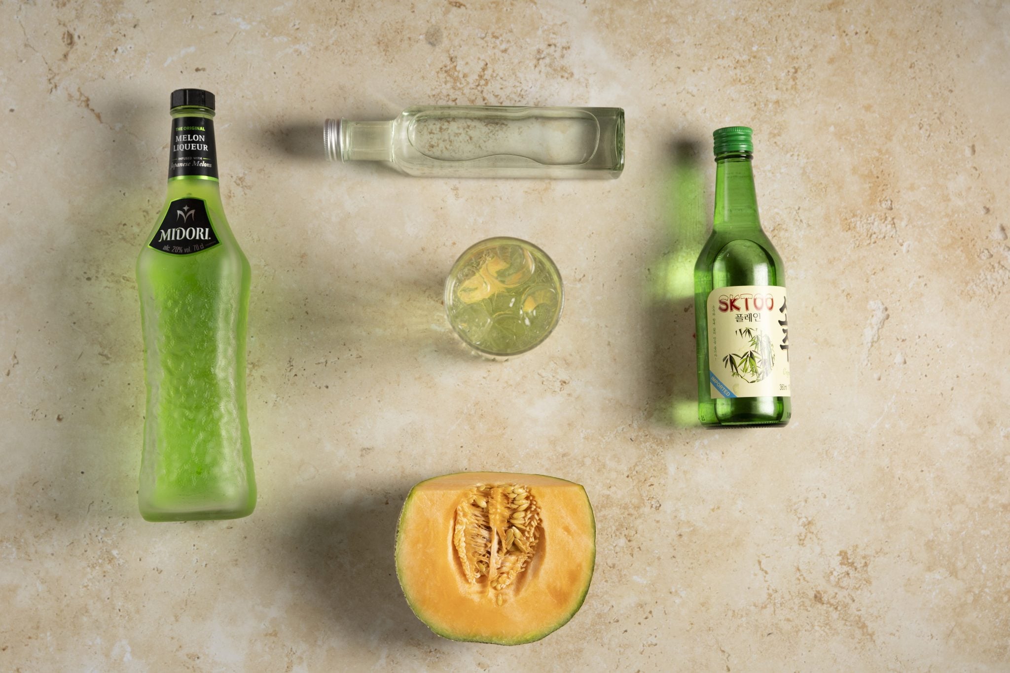 Soju Melon Ball Cocktail Recipe by DrinksWorld