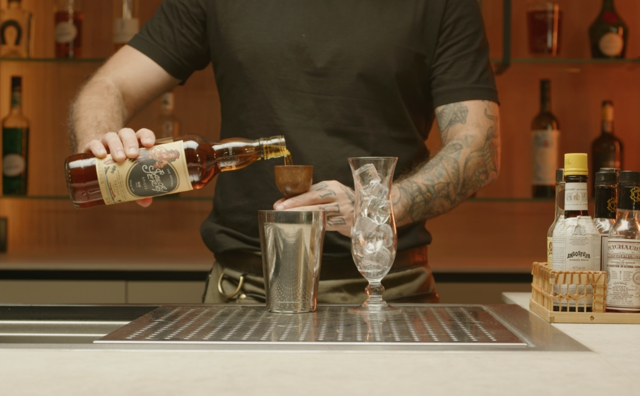 Spiced Hurricane Cocktail Recipe by DrinksWorld