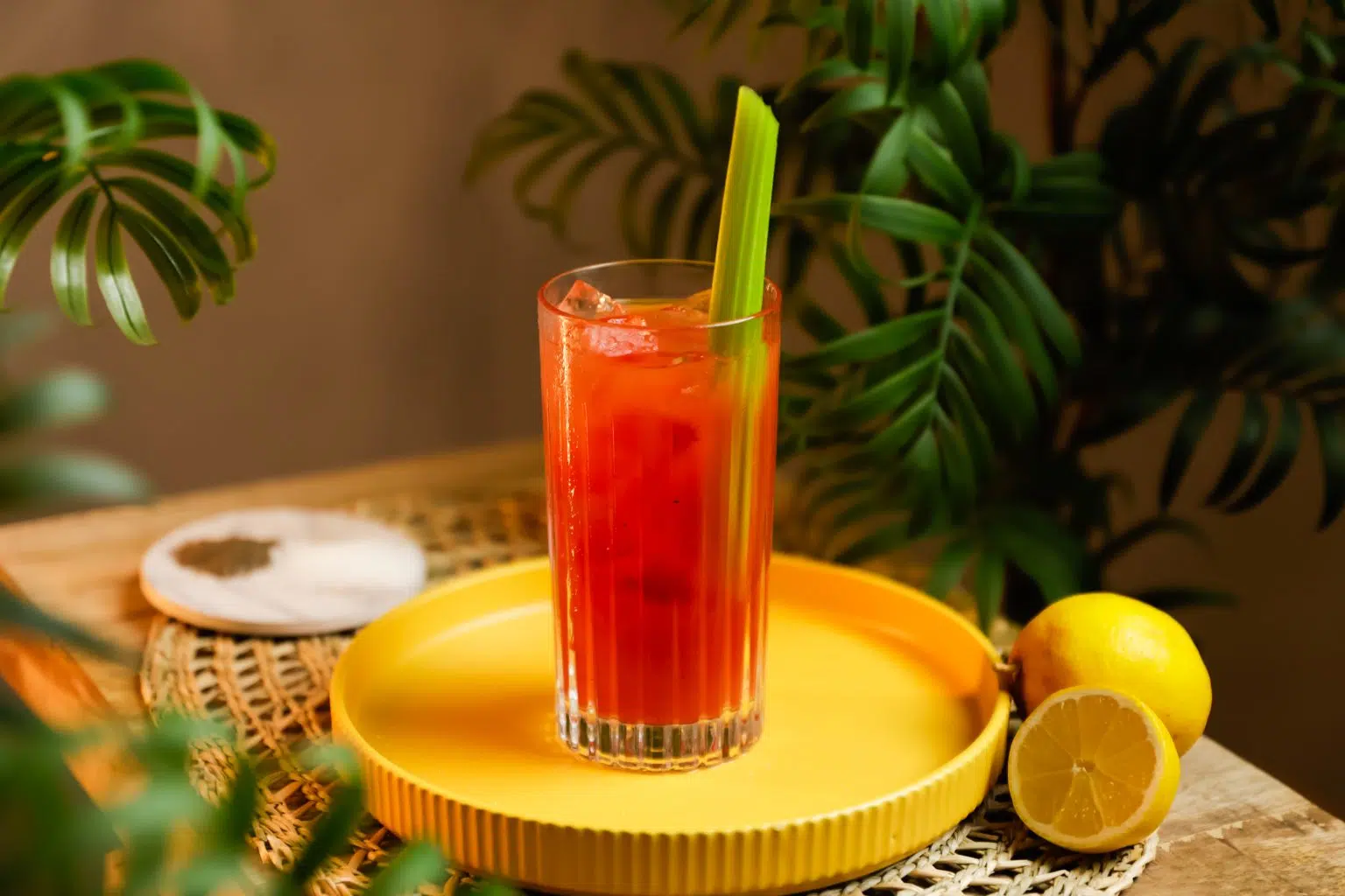 Spiced Rum Bloody Mary Cocktail Recipe by DrinksWorld