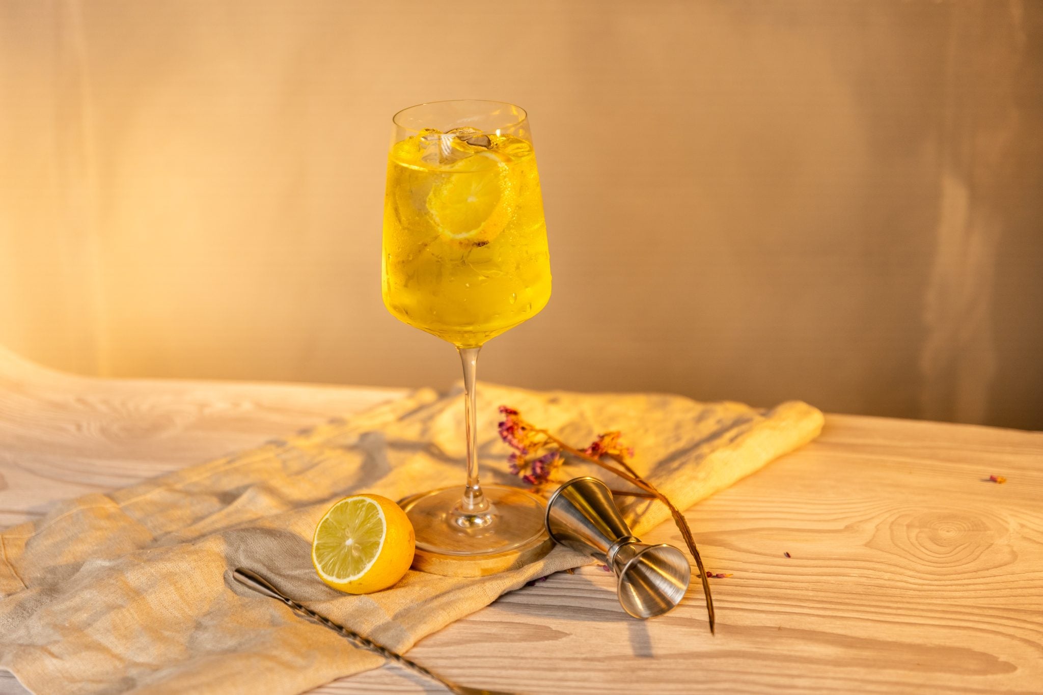 Suze Spritz Cocktail Recipe by DrinksWorld