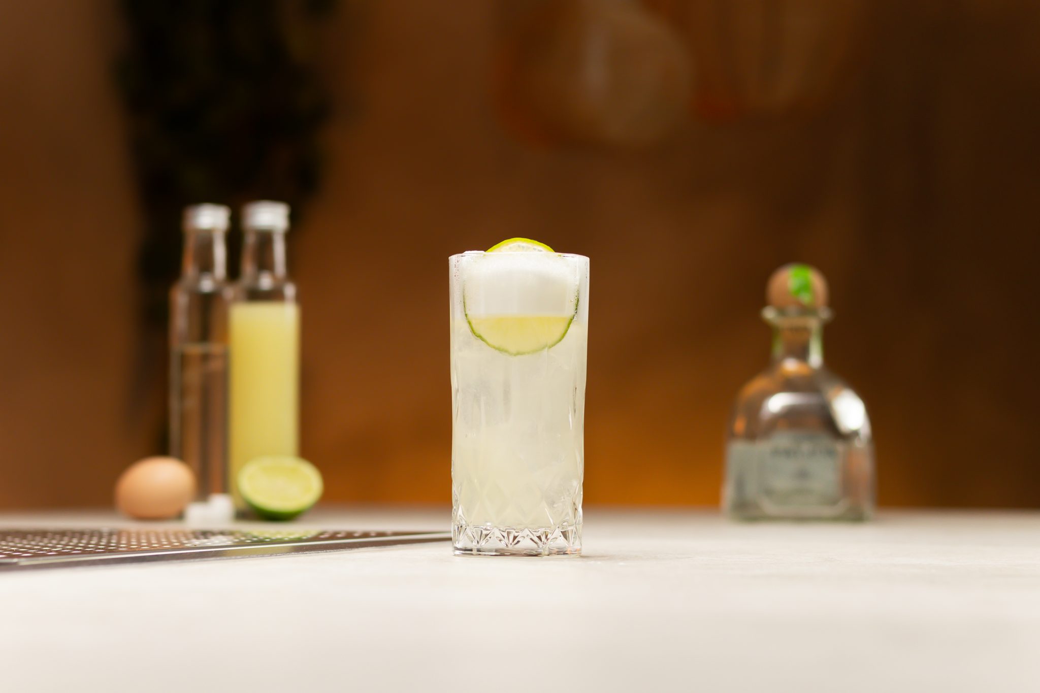 Tequila Fizz Cocktail Recipe by DrinksWorld